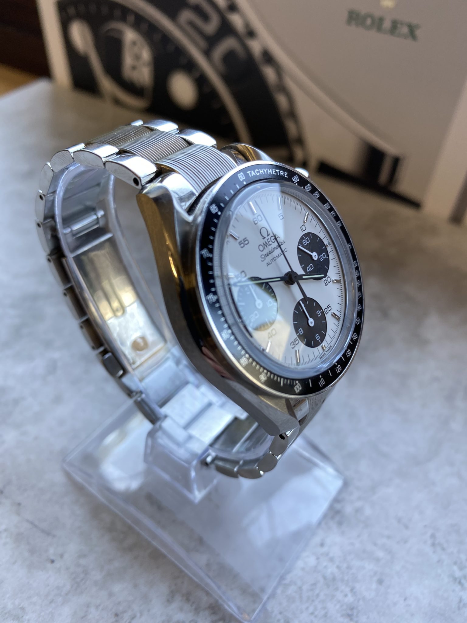OMEGA SPEEDMASTER MARUI DIAL. 39MM. REF 3539.91. REDUCED MARUI PANDA ...