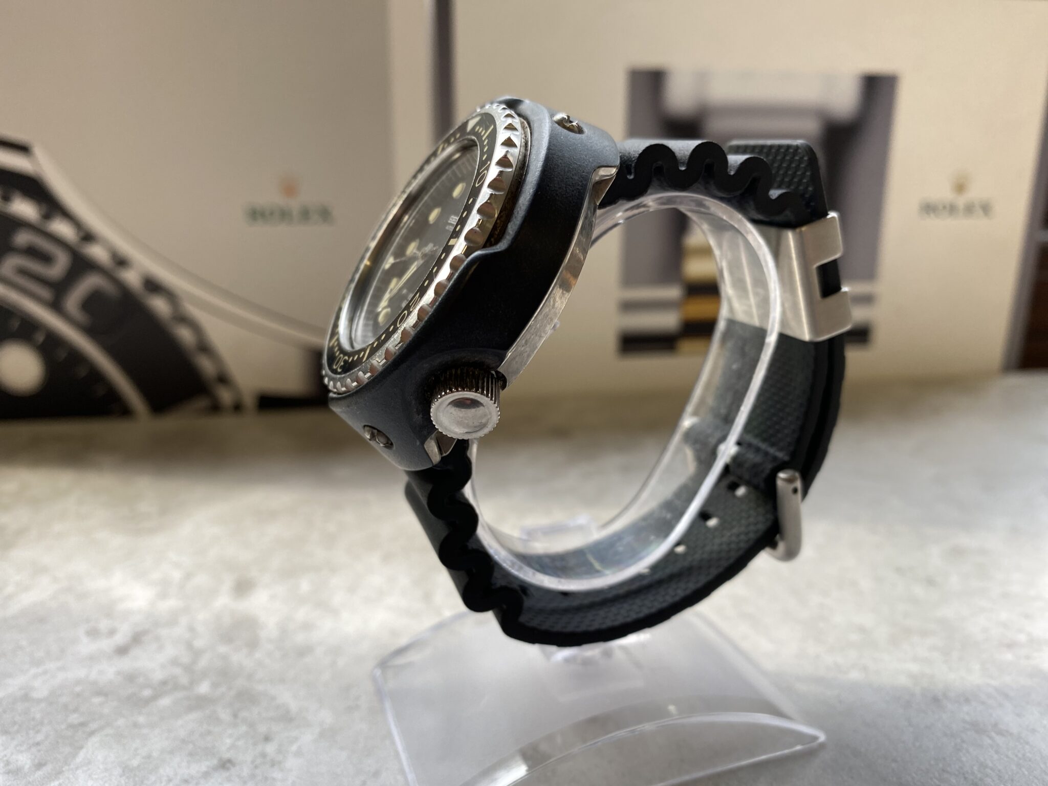 Seiko Grandfather Tuna REF: 6159-7010 TITANIUM PROFESSIONAL 600M ...