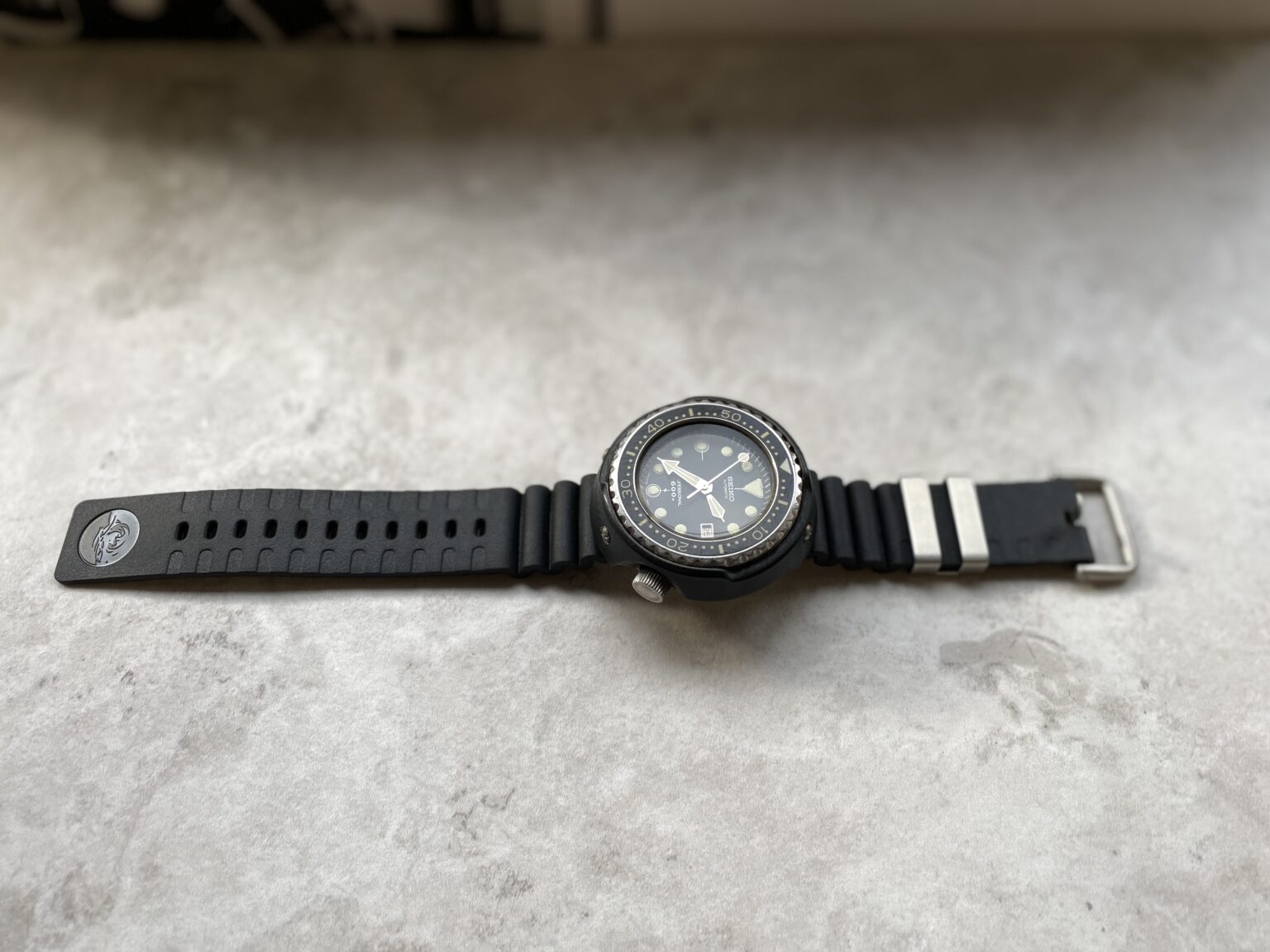 Seiko Grandfather Tuna REF: 6159-7010 TITANIUM PROFESSIONAL 600M ...