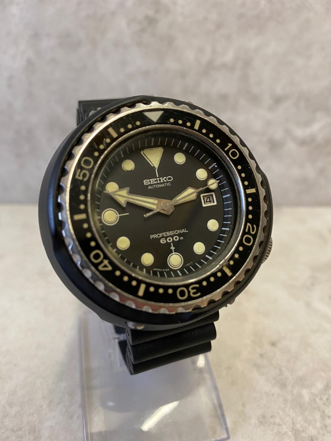 Seiko Grandfather Tuna REF: 6159-7010 TITANIUM PROFESSIONAL 600M ...
