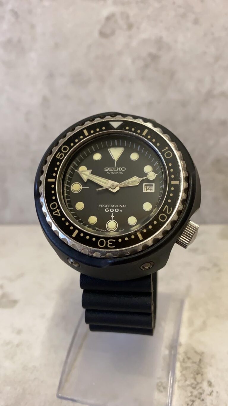 Seiko Grandfather Tuna REF: 6159-7010 TITANIUM PROFESSIONAL 600M ...