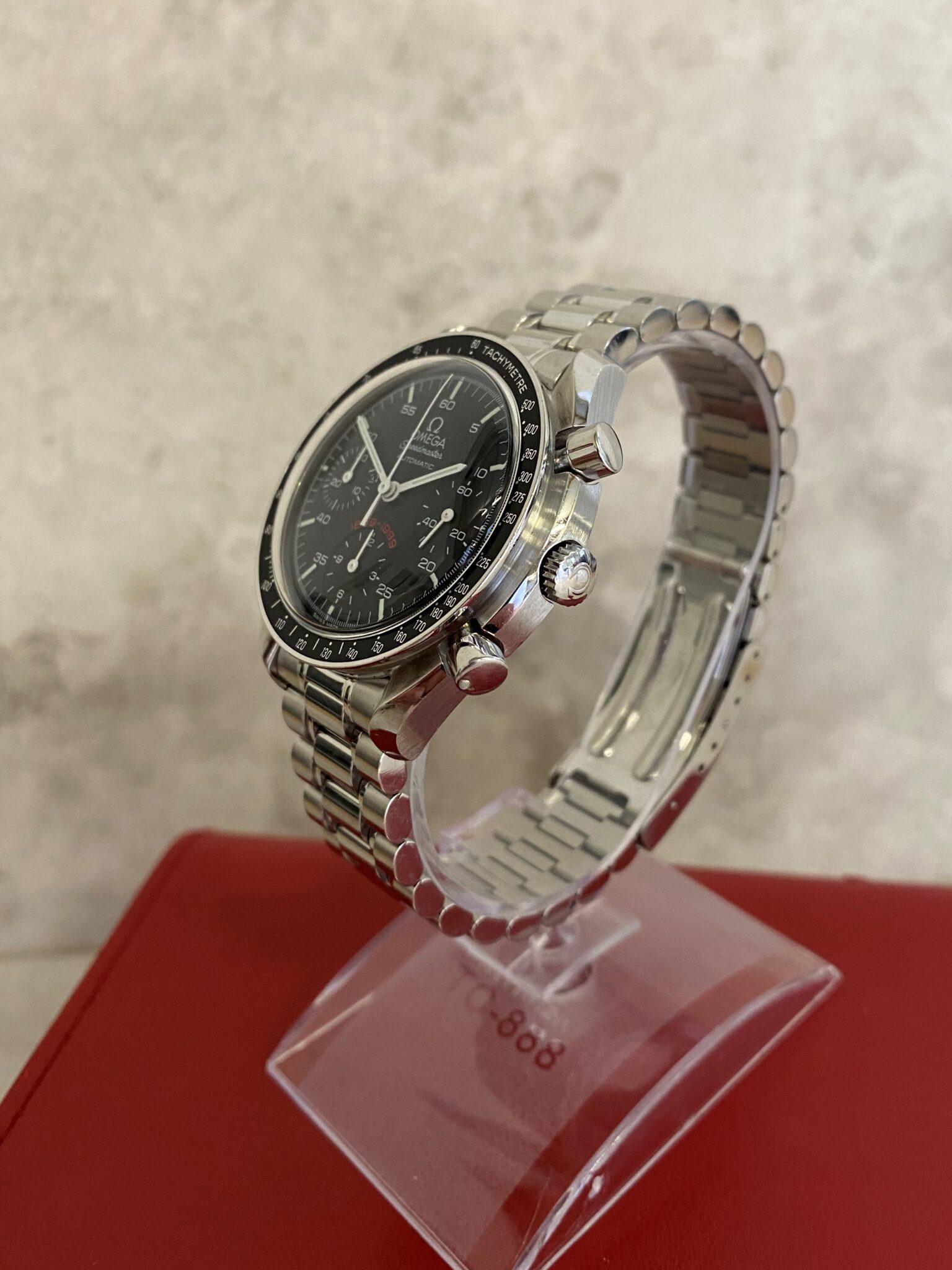 Omega Speedmaster Limited Ed. Ac Milan 351051 Reduced Automatic ...