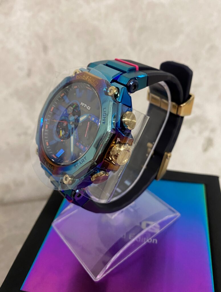 Casio G-shock Casio - Ref: Mtg-b2000h-2ajr - Blue Phoenix - Full Set ...