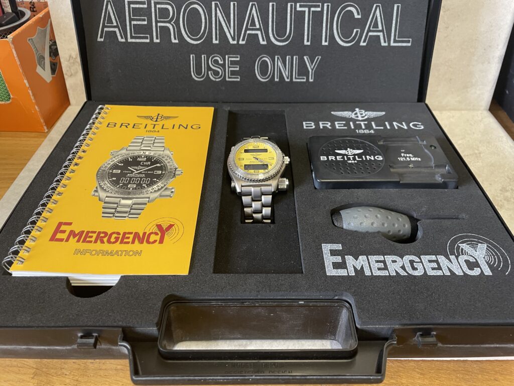 Breitling Emergency - Ref: E56121.1 - Rare Yellow Face. Full Set. Truly ...