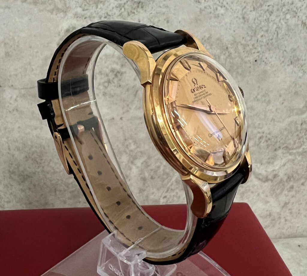Omega Constellation Pie Pan Dial 18ct Rose Gold Omega Constellation ...