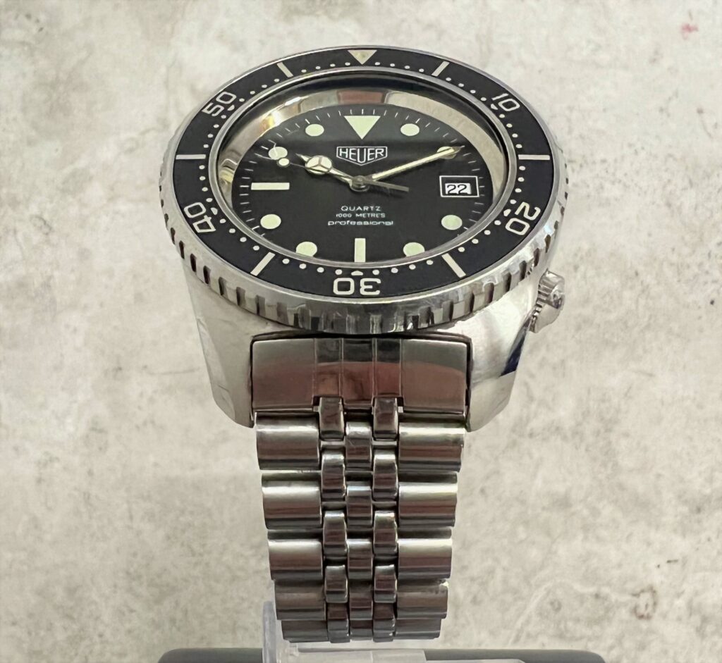 Heuer Deep Dive 1000m Super Professional Diver Watch Quartz - Full Set ...