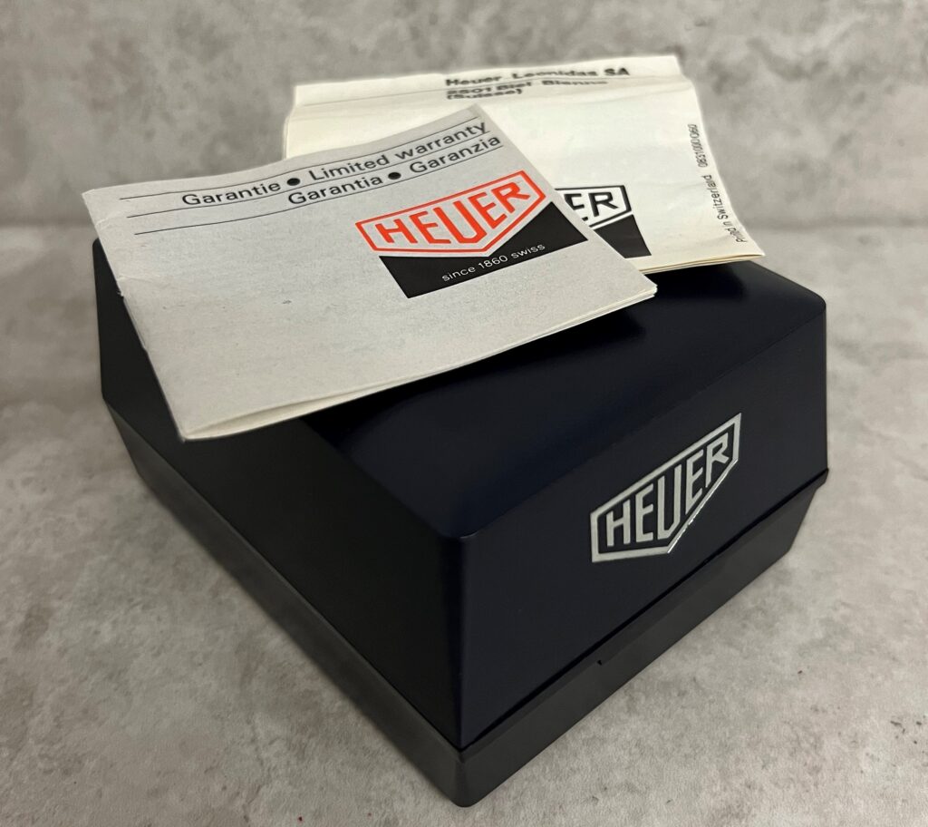 Heuer Deep Dive 1000m Super Professional Diver Watch Quartz - Full Set ...