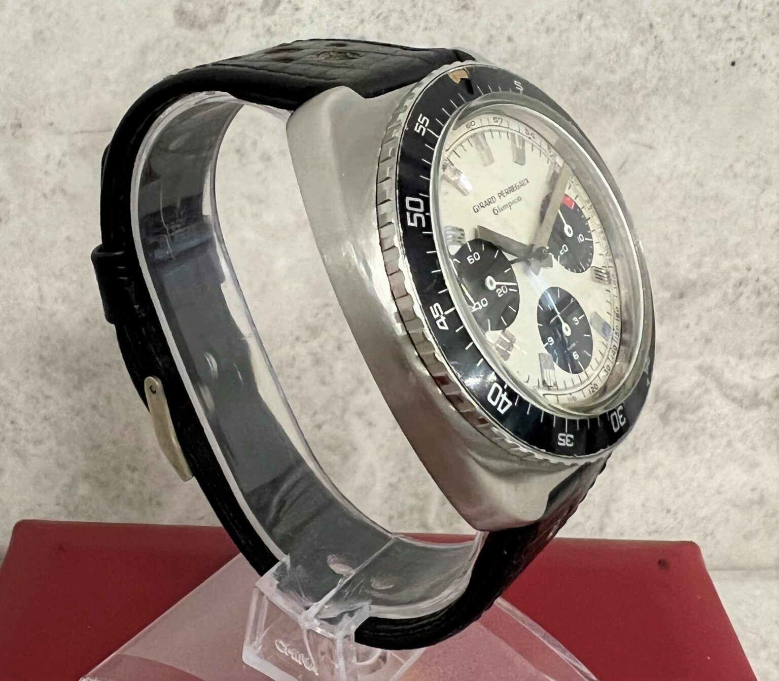 Girard Perregaux Olimpico Chronograph Ref. 9238 Fa - Box And Papers ...
