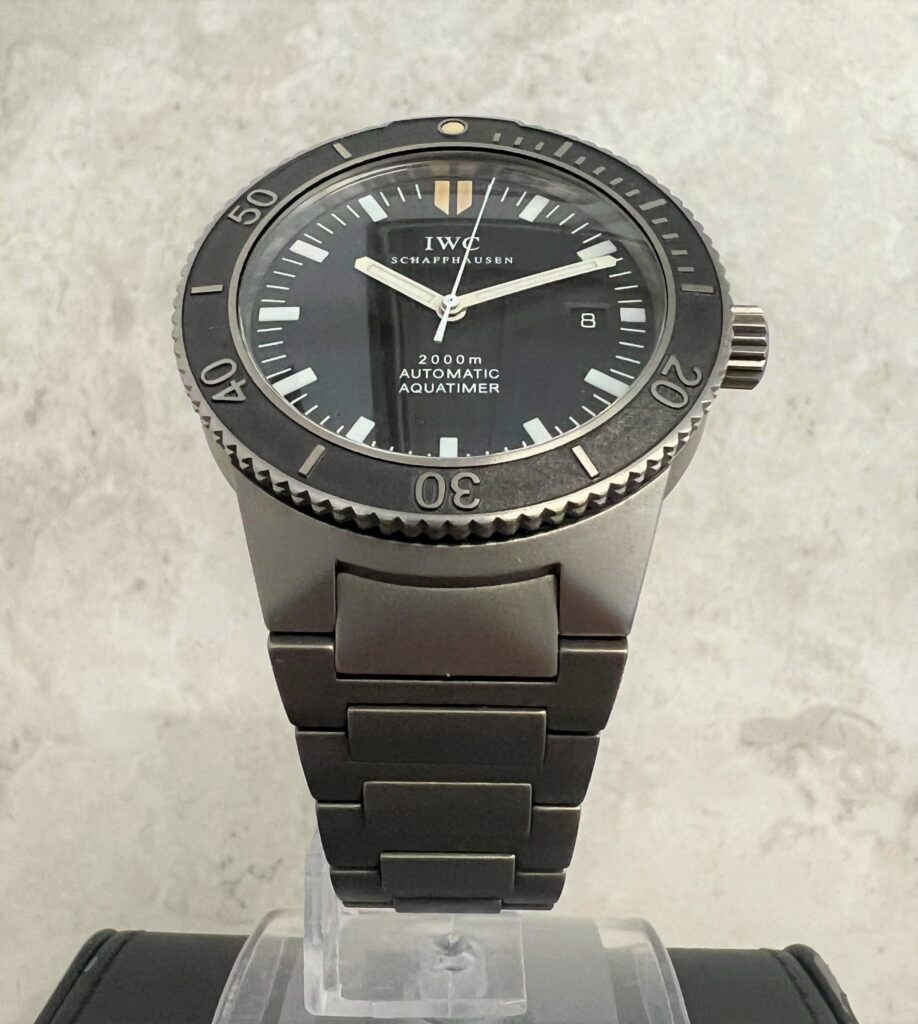 IWC Aquatimer Automatic 2000 Gst - Ref: Iw353601 Titanium. Rare Tritium Dial. Full Set ...