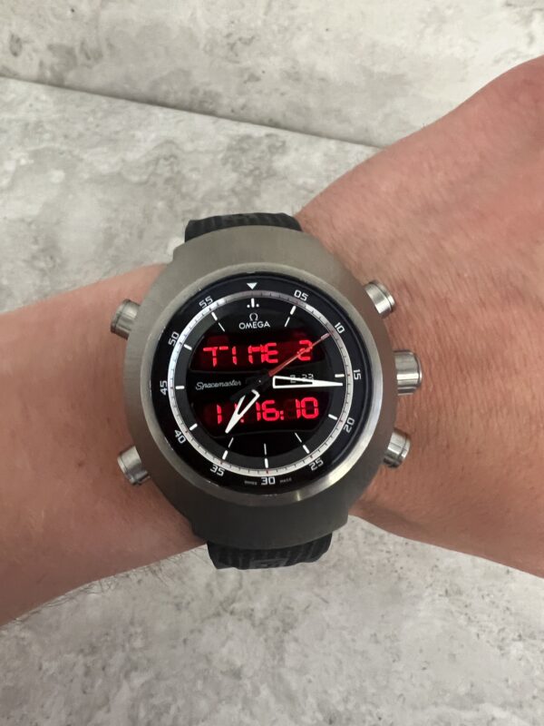 Omega Speedmaster Spacemaster Z-33 Titanium. New With Stickers. Full ...