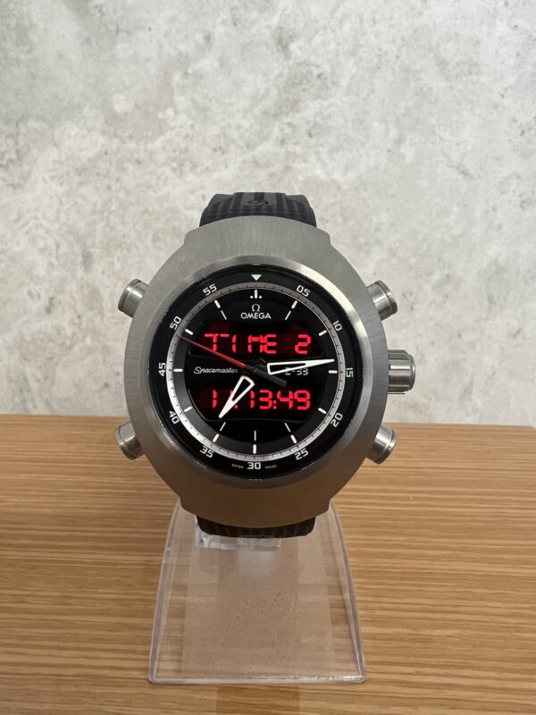 Omega Speedmaster Spacemaster Z-33 Titanium. New With Stickers. Full ...