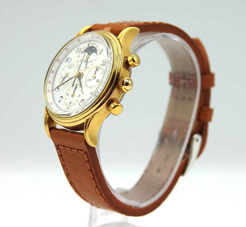 Heuer Vintage Ed. Heuer & Cie Moonphase Chronograph - Ref: 188.205/1 ...