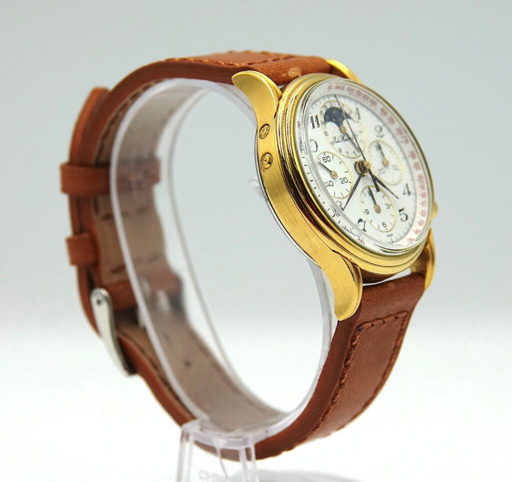 Heuer Vintage Ed. Heuer & Cie Moonphase Chronograph - Ref: 188.205/1 ...