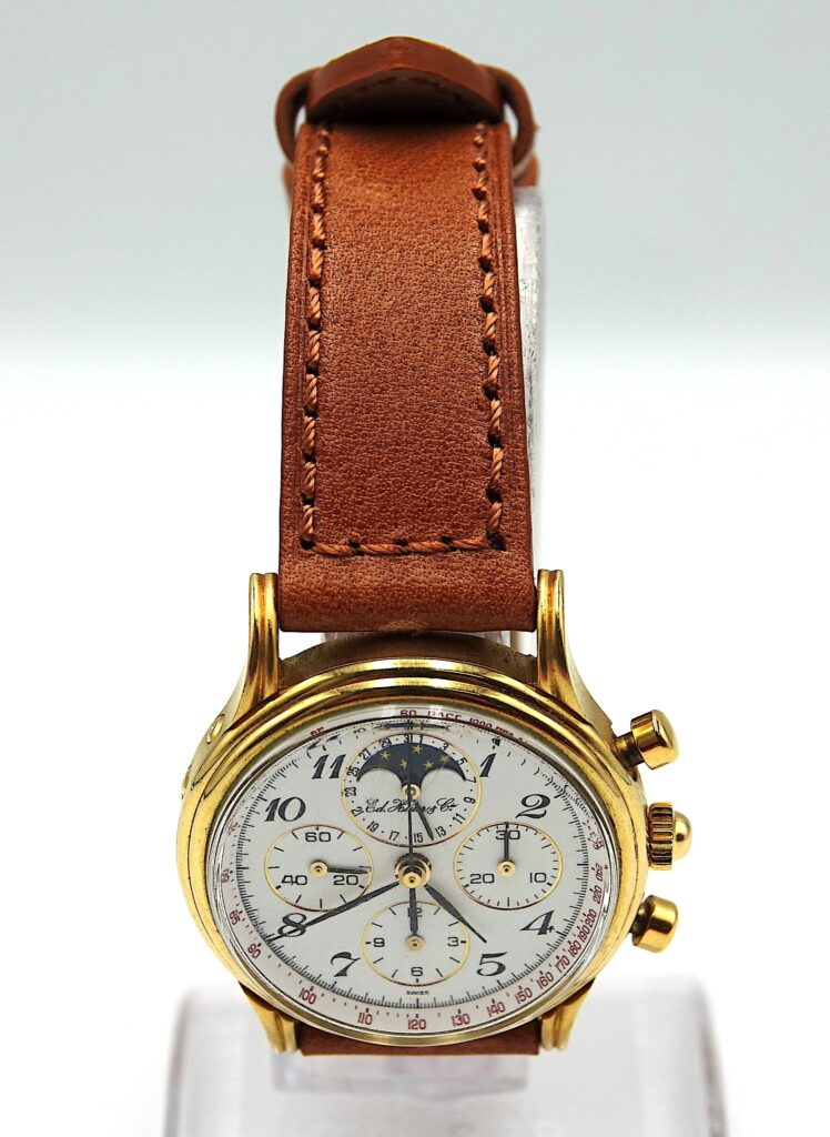 Heuer Vintage Ed. Heuer & Cie Moonphase Chronograph - Ref: 188.205/1 ...